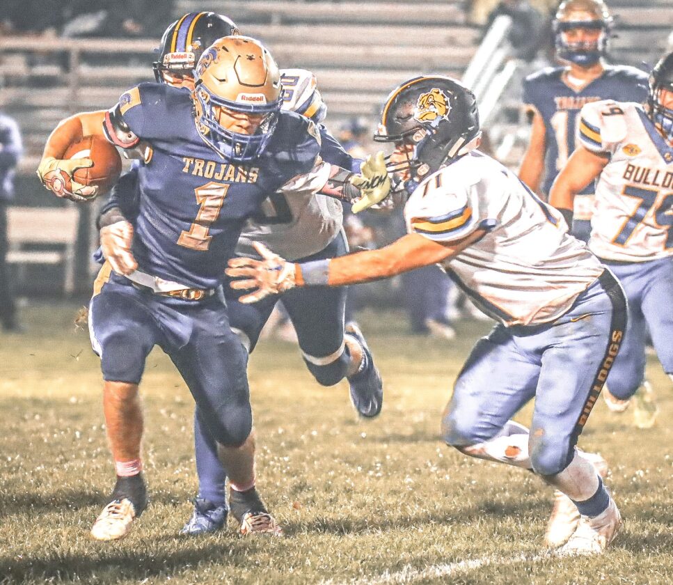 Trojans fly by Bulldogs | News, Sports, Jobs - The Sentinel